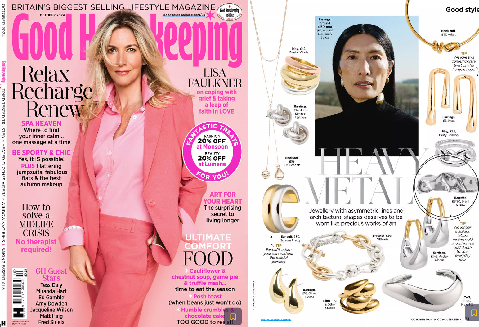As Seen In Good HouseKeeping: October '24 – BRAID & BOW